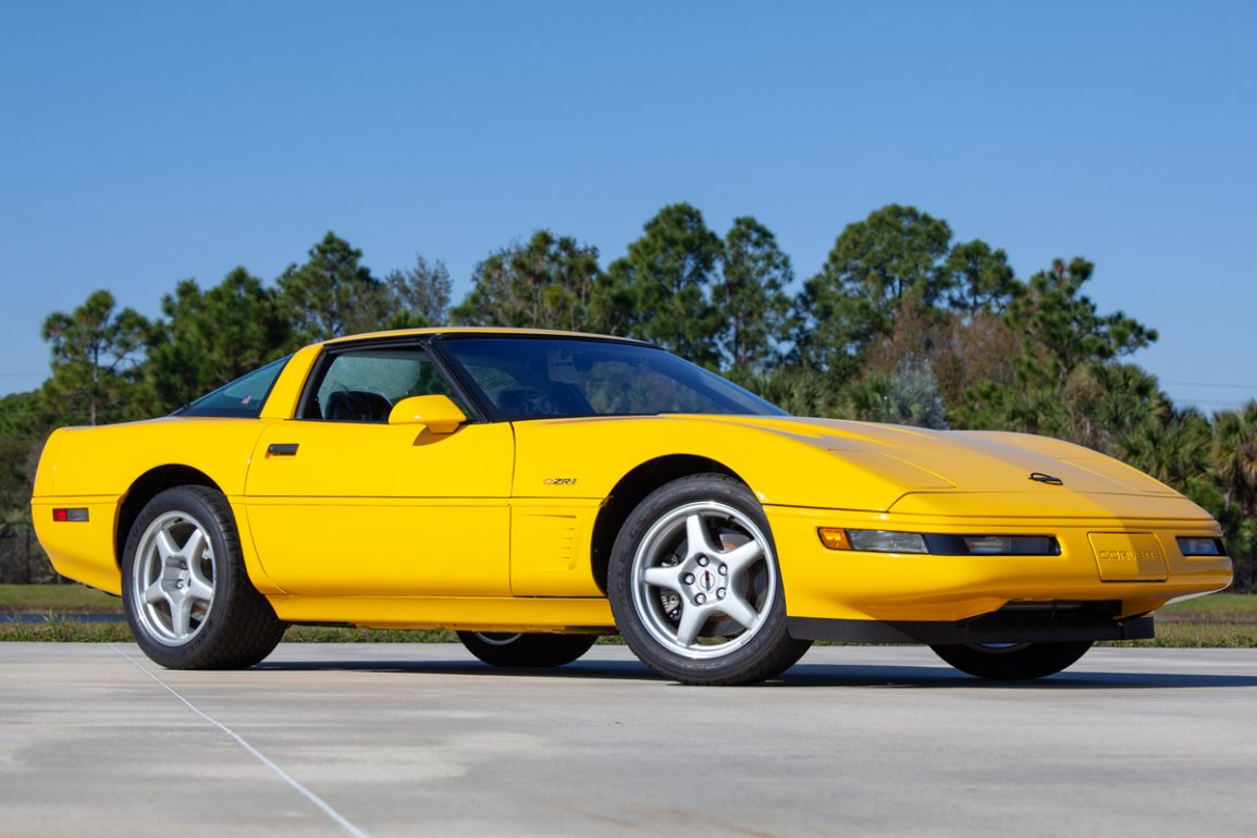 Competition Yellow 1995 Chevrolet Corvette