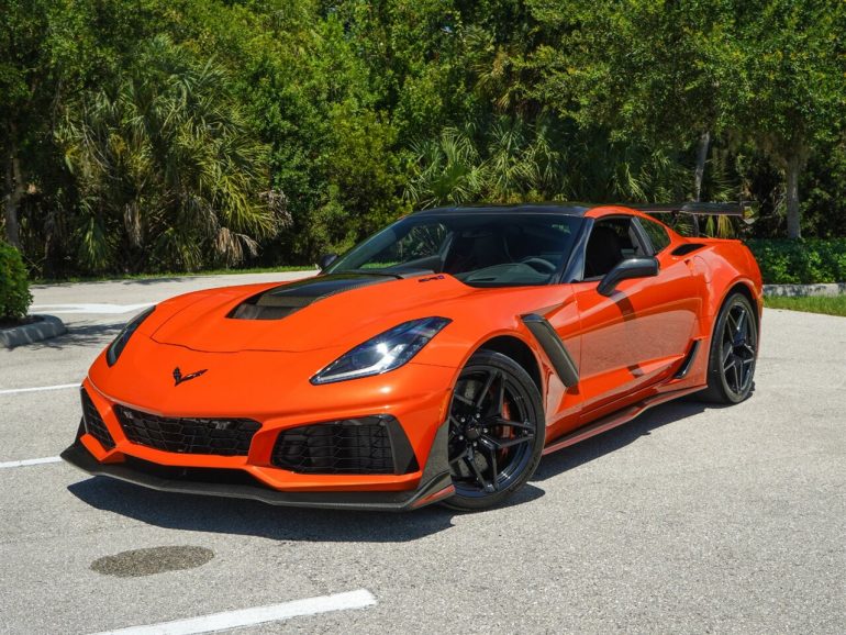 Sebring Orange 2019 Chevrolet Corvette