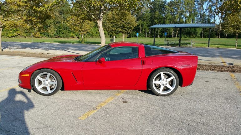 Precision Red 2005 Chevrolet Corvette