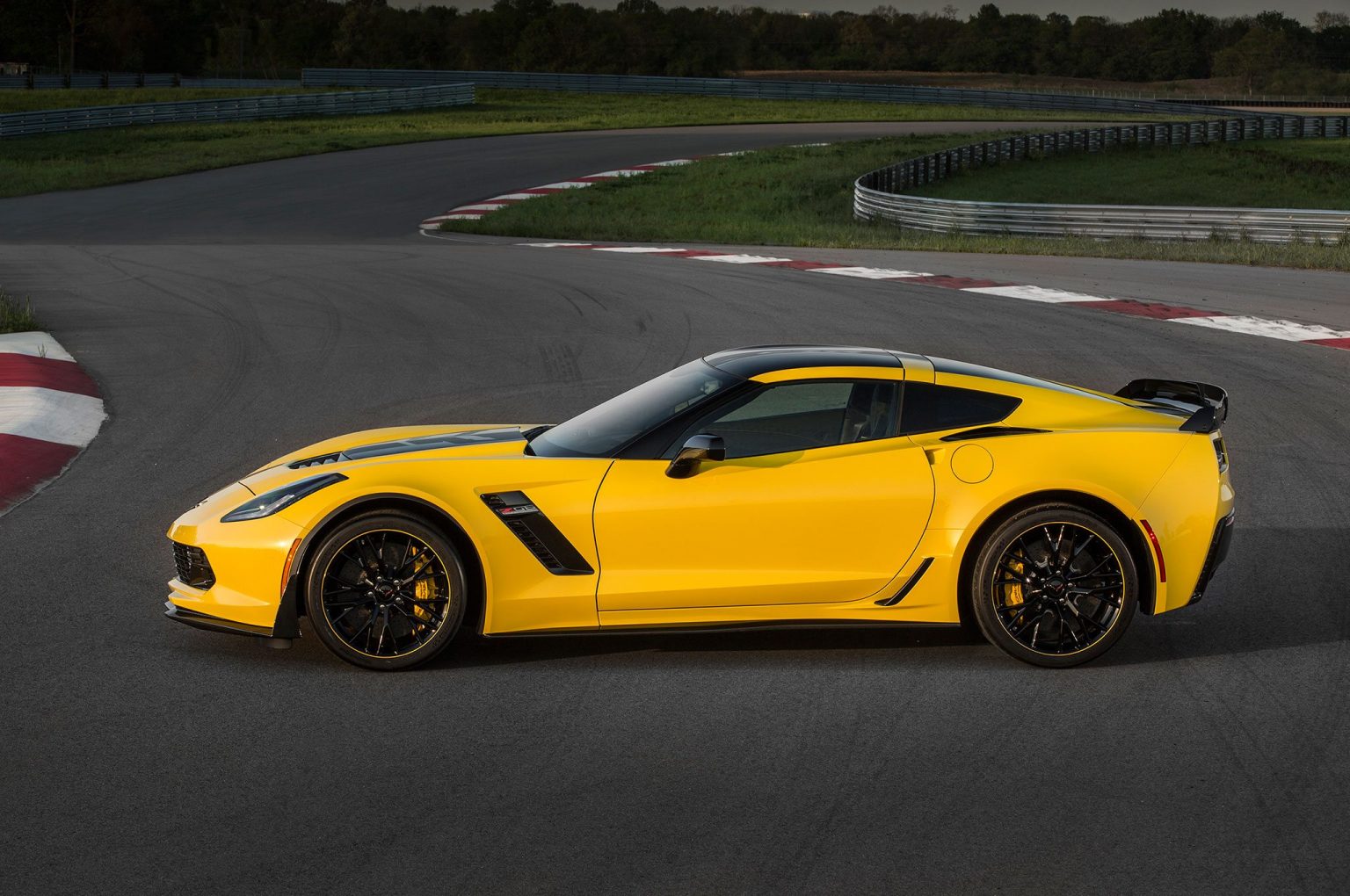 Corvette Racing Yellow 2016 Chevrolet Corvette