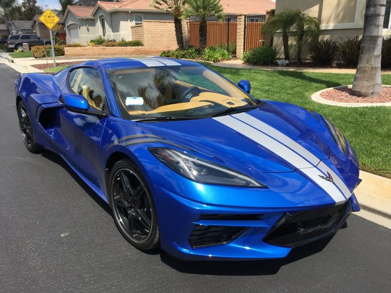 Elkhart Lake Blue 2020 Chevrolet Corvette