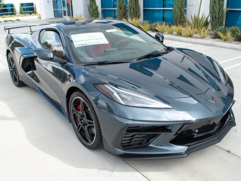 Shadow Gray 2020 Chevrolet Corvette