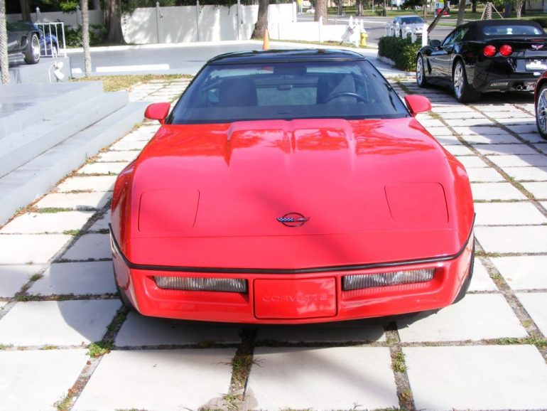Bright Red 1986 Chevrolet Corvette