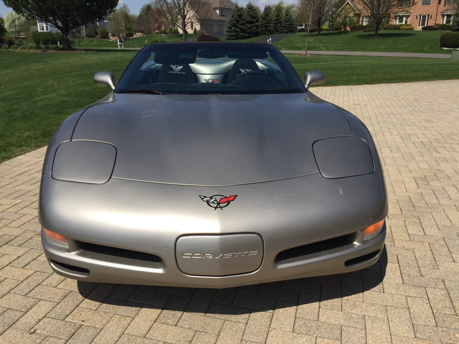 Light Pewter 2002 Chevrolet Corvette