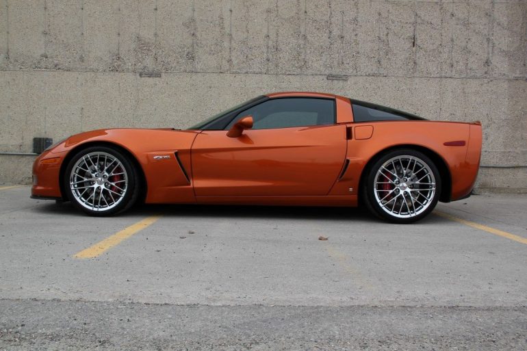 Atomic Orange 2009 Chevrolet Corvette