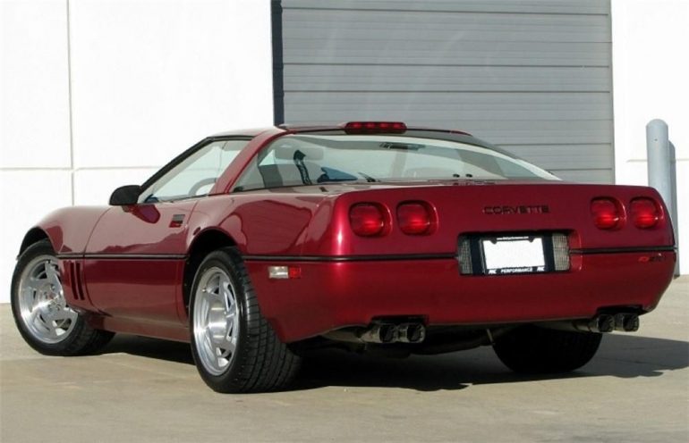 Dark Red 1991 Chevrolet Corvette