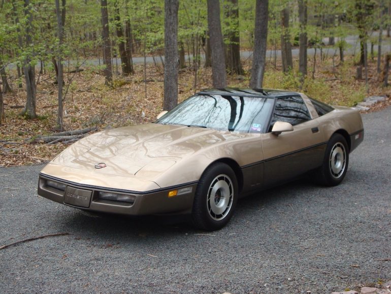 Light Bronze 1984 Chevrolet Corvette