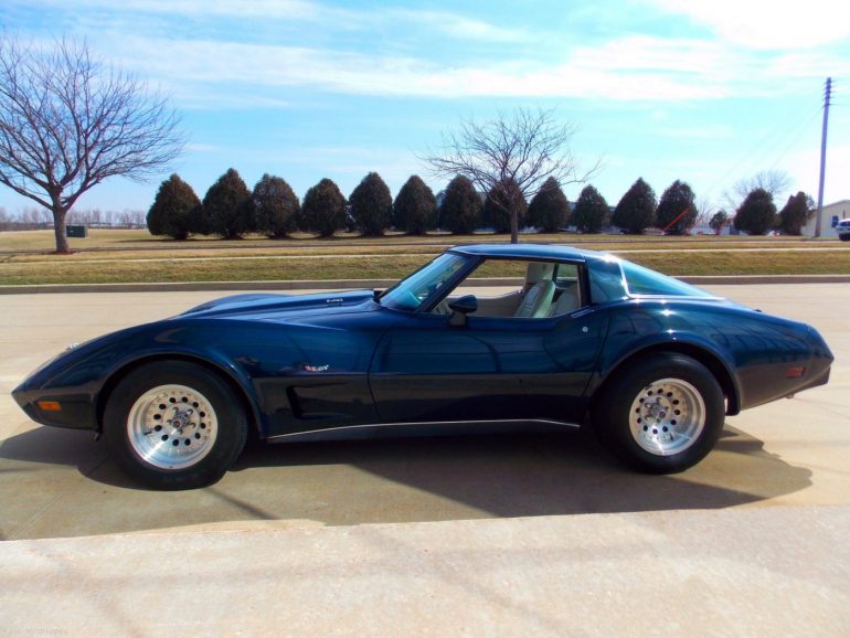 Dark Blue 1978 Chevrolet Corvette