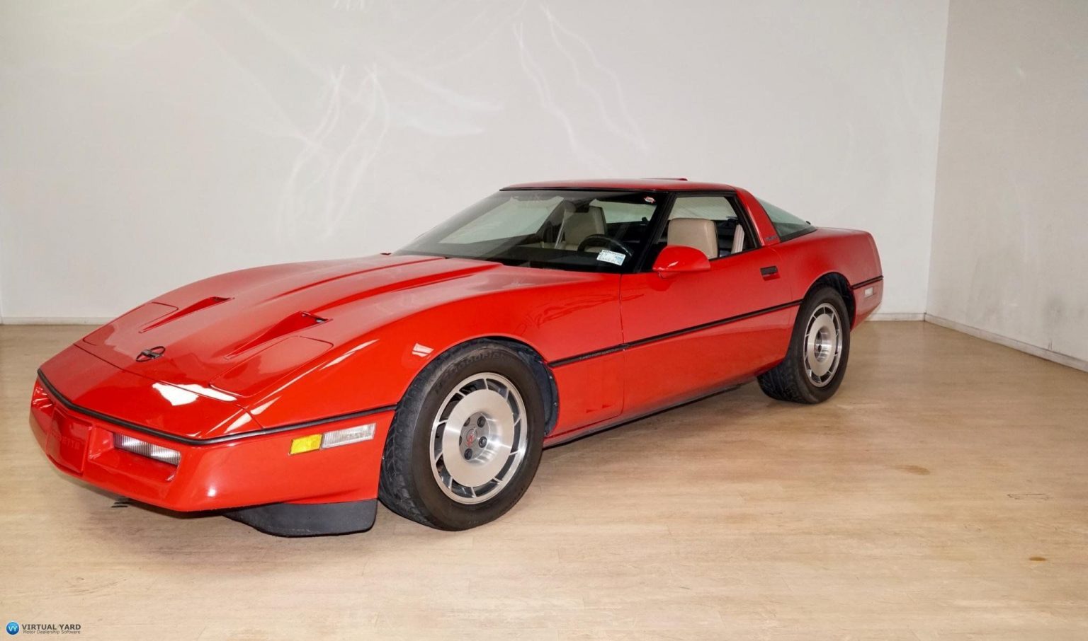 Bright Red 1987 Chevrolet Corvette