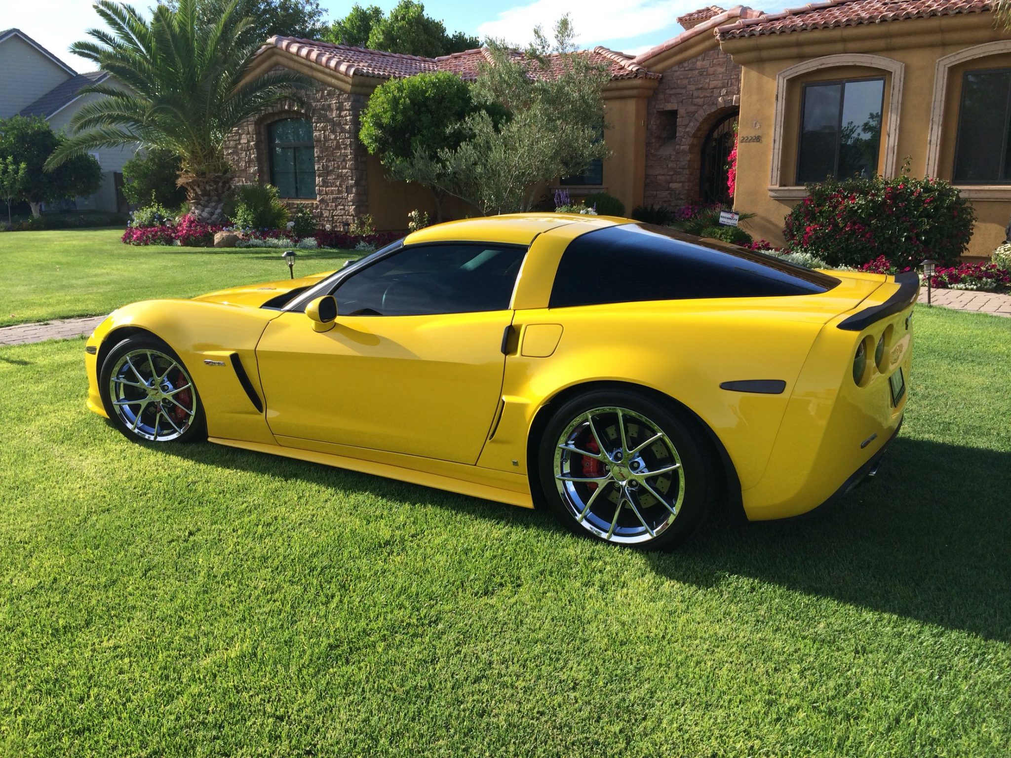 Velocity Yellow 2009 Chevrolet Corvette