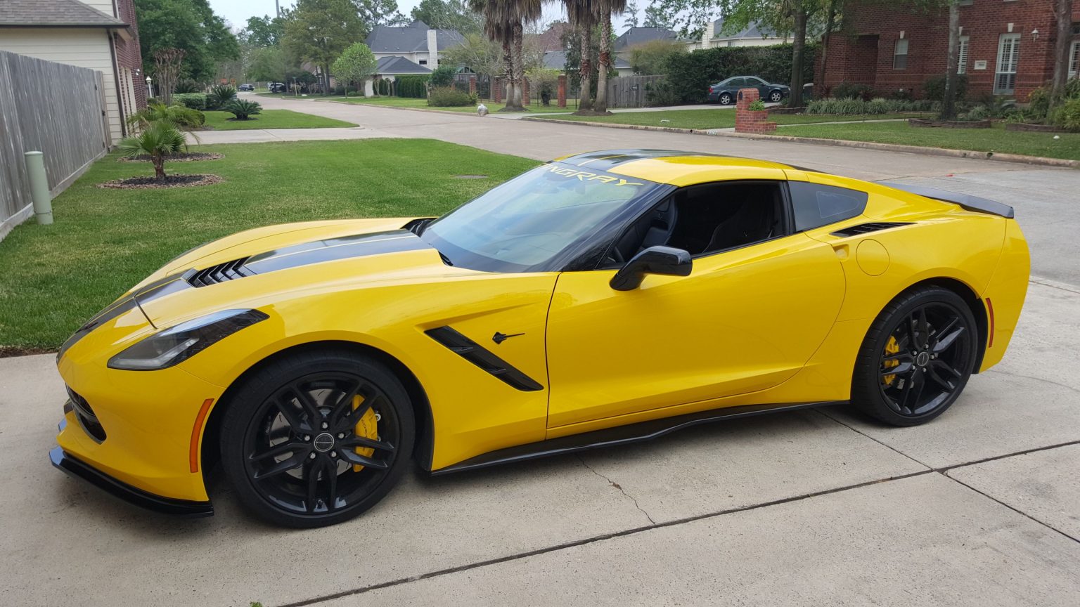Velocity Yellow 2015 Chevrolet Corvette