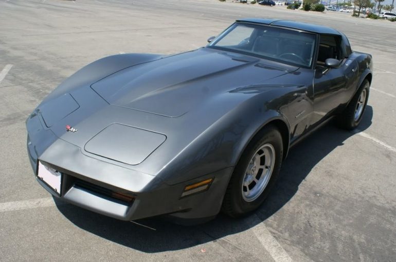 Charcoal 1982 Chevrolet Corvette