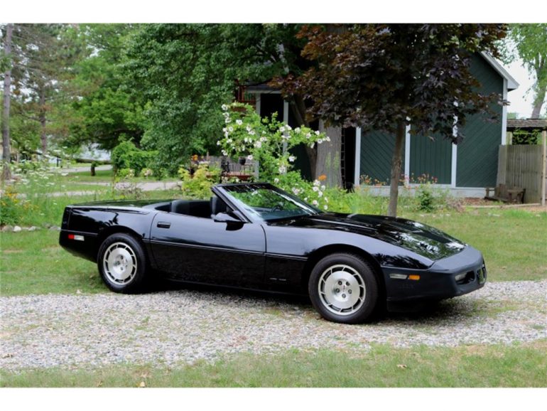 Black 1986 Chevrolet Corvette