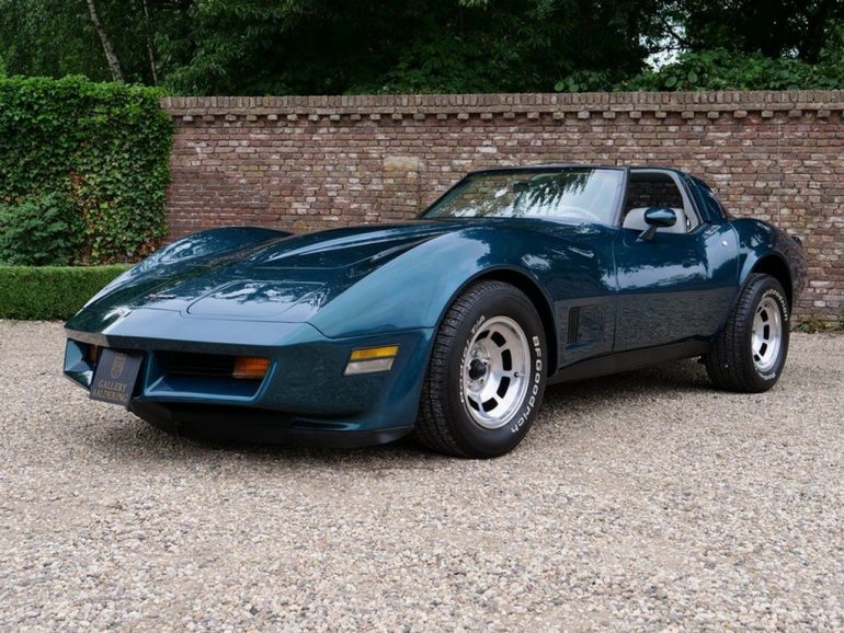 Dark Blue 1981 Chevrolet Corvette