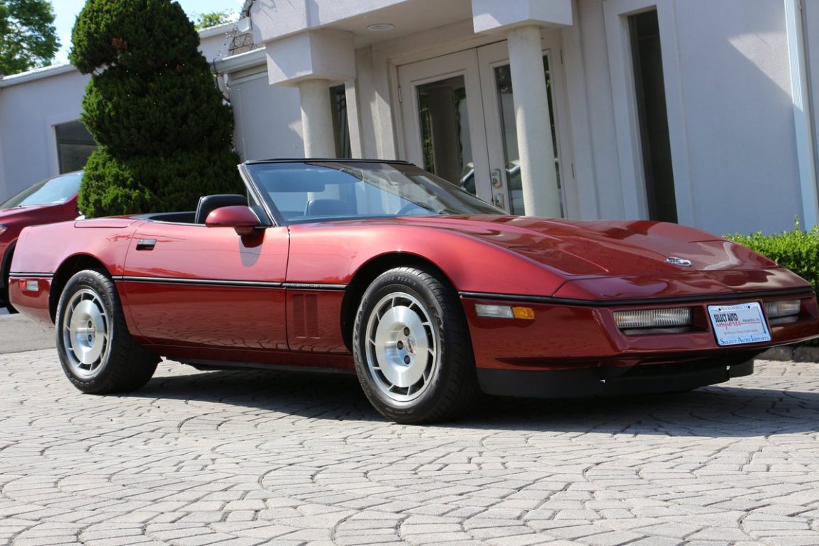Dark Red 1986 Chevrolet Corvette