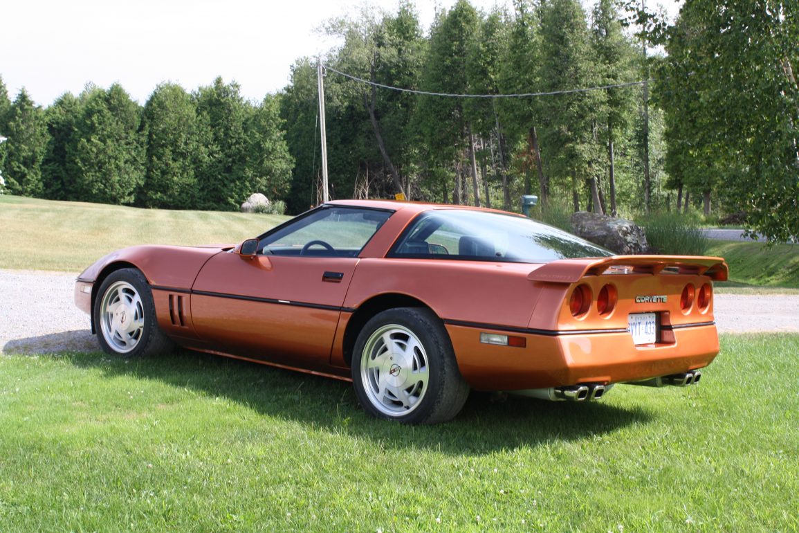 Copper 1987 Chevrolet Corvette