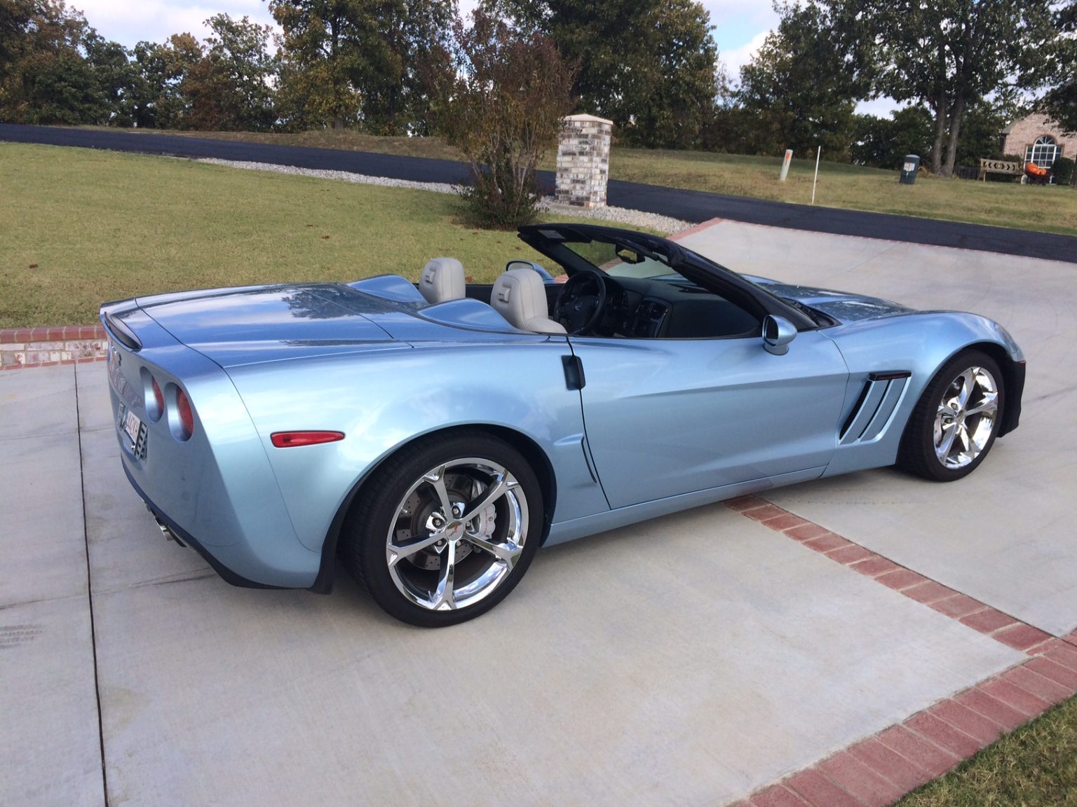 Carlisle Blue 2012 Chevrolet Corvette