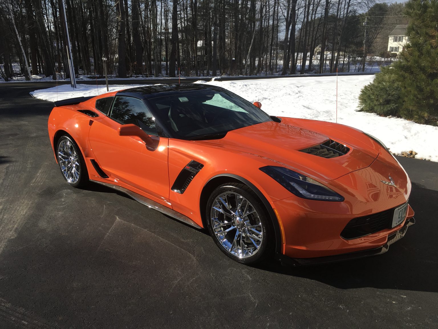 Sebring Orange 2018 Chevrolet Corvette