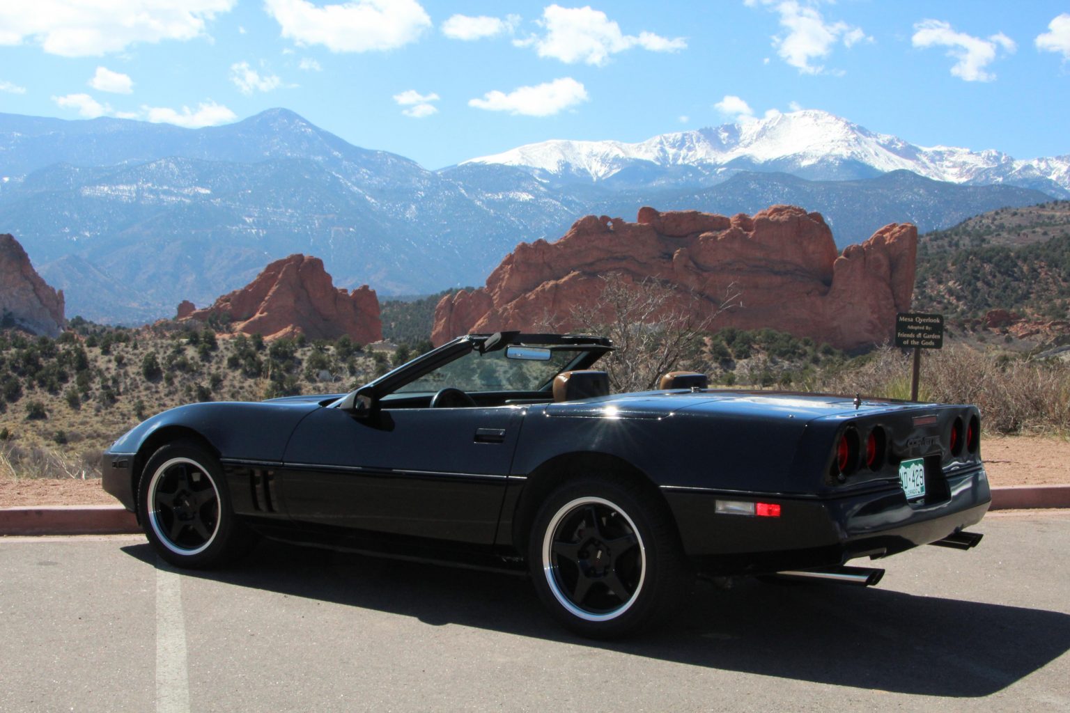 Black 1989 Chevrolet Corvette