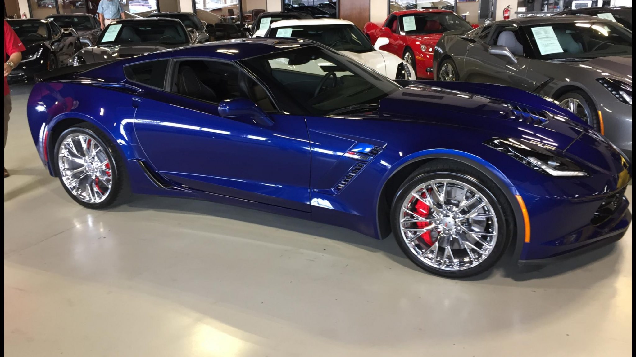 Admiral Blue 2016 Chevrolet Corvette