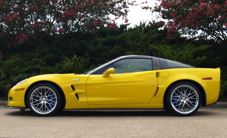 Velocity Yellow 2010 Chevrolet Corvette