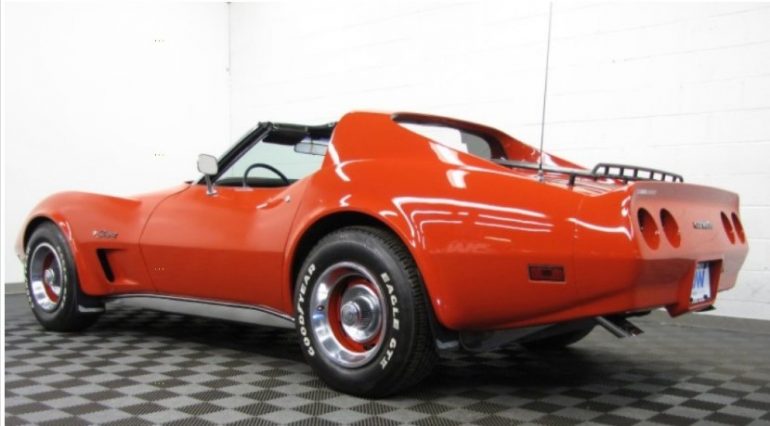 Flame Red 1975 Chevrolet Corvette