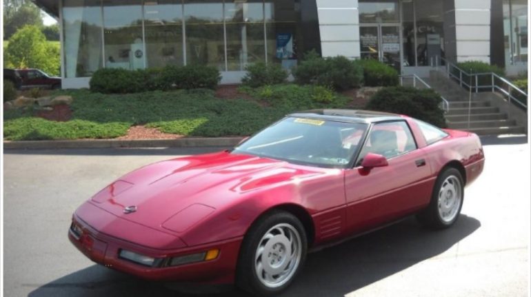 Dark Red 1992 Chevrolet Corvette