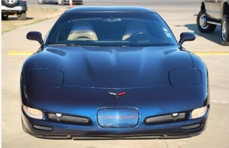 Navy Blue 2001 Chevrolet Corvette