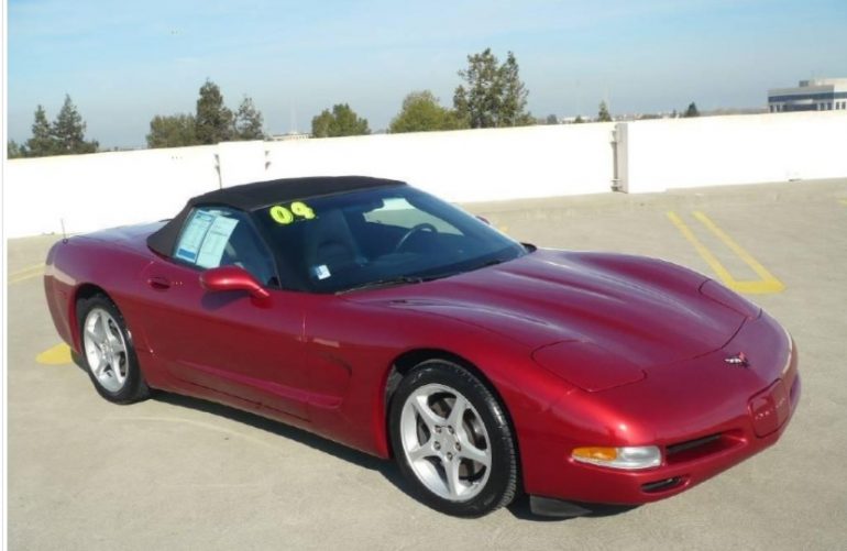 Magnetic Red 2004 Chevrolet Corvette