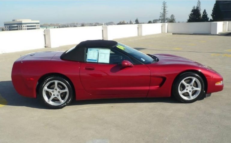 Magnetic Red 2004 Chevrolet Corvette