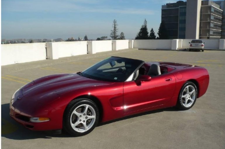 Magnetic Red 2004 Chevrolet Corvette