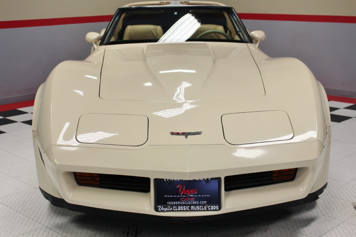 Frost Beige 1980 Chevrolet Corvette