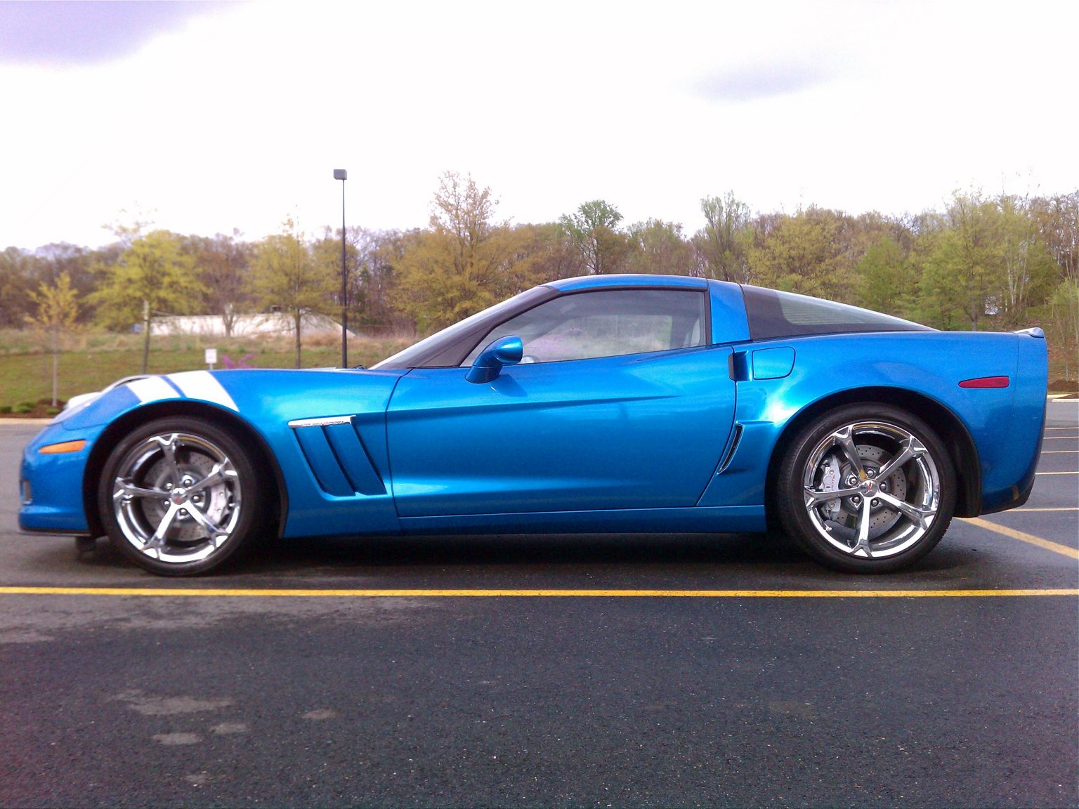 Jetstream Blue 2011 Chevrolet Corvette