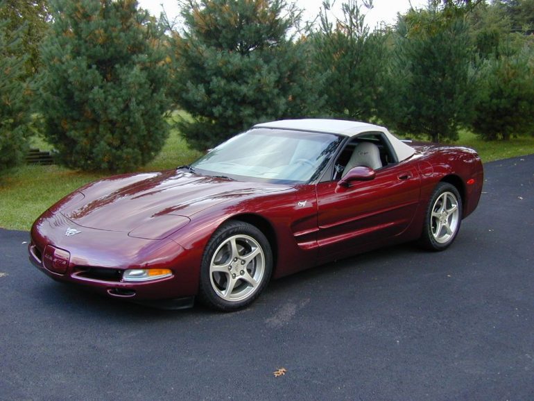 Anniversary Red 2003 Chevrolet Corvette