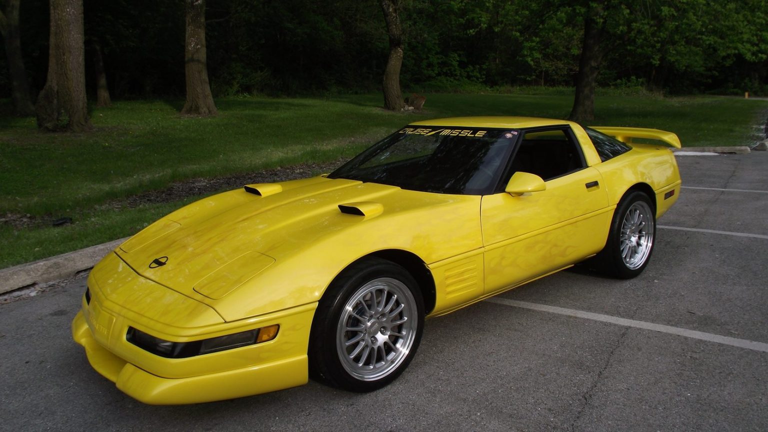 Competition Yellow 1993 Chevrolet Corvette