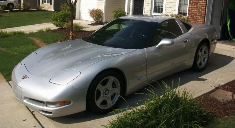 Sebring Silver 1997 Chevrolet Corvette