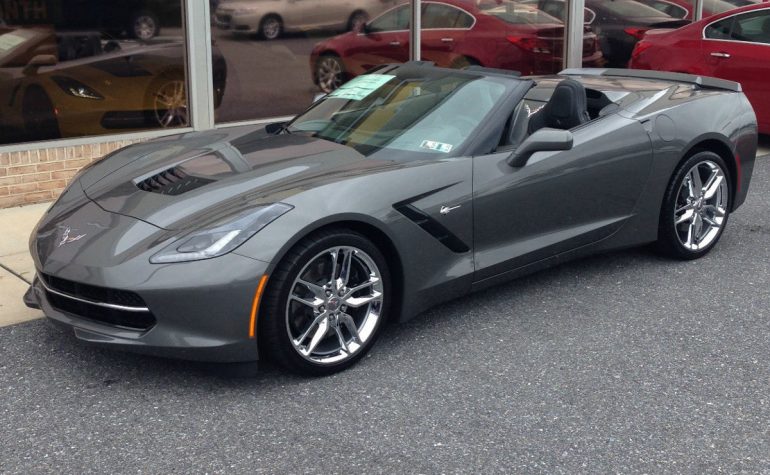 Shark Gray 2015 Chevrolet Corvette