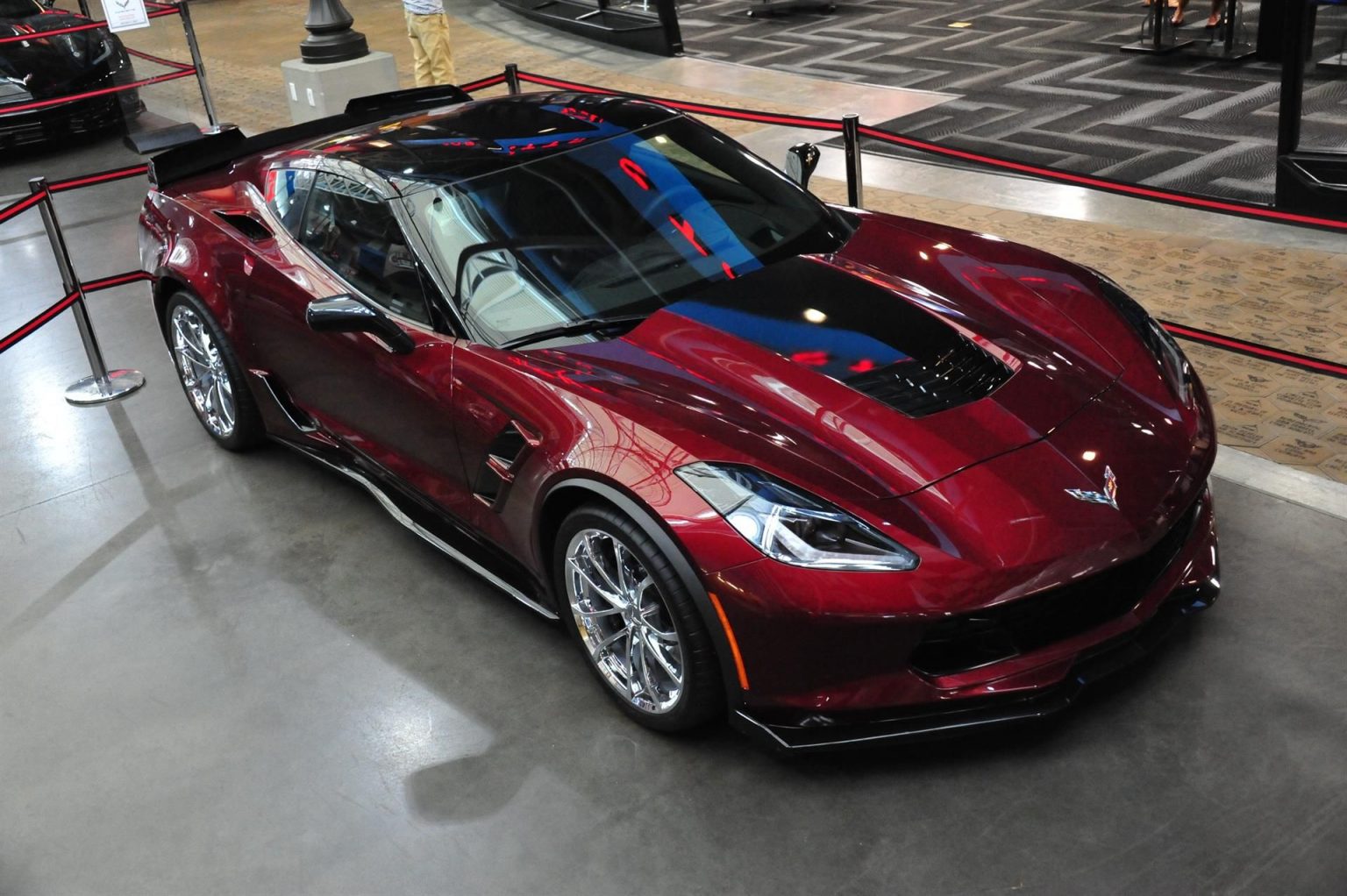 Long Beach Red 2017 Chevrolet Corvette