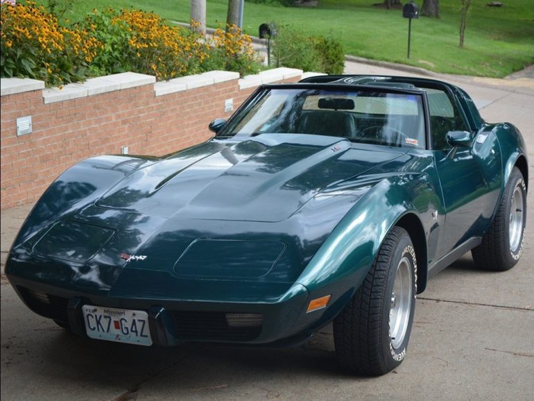 Dark Blue 1979 Chevrolet Corvette