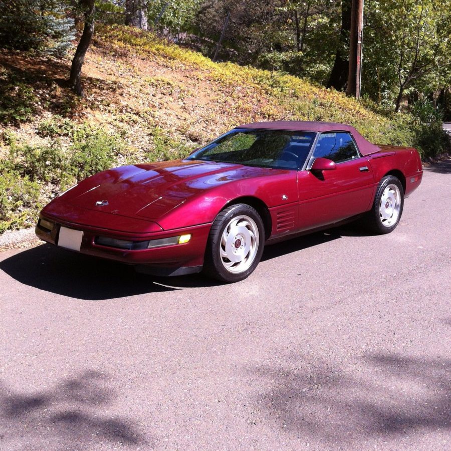 Dark Red 1995 Chevrolet Corvette