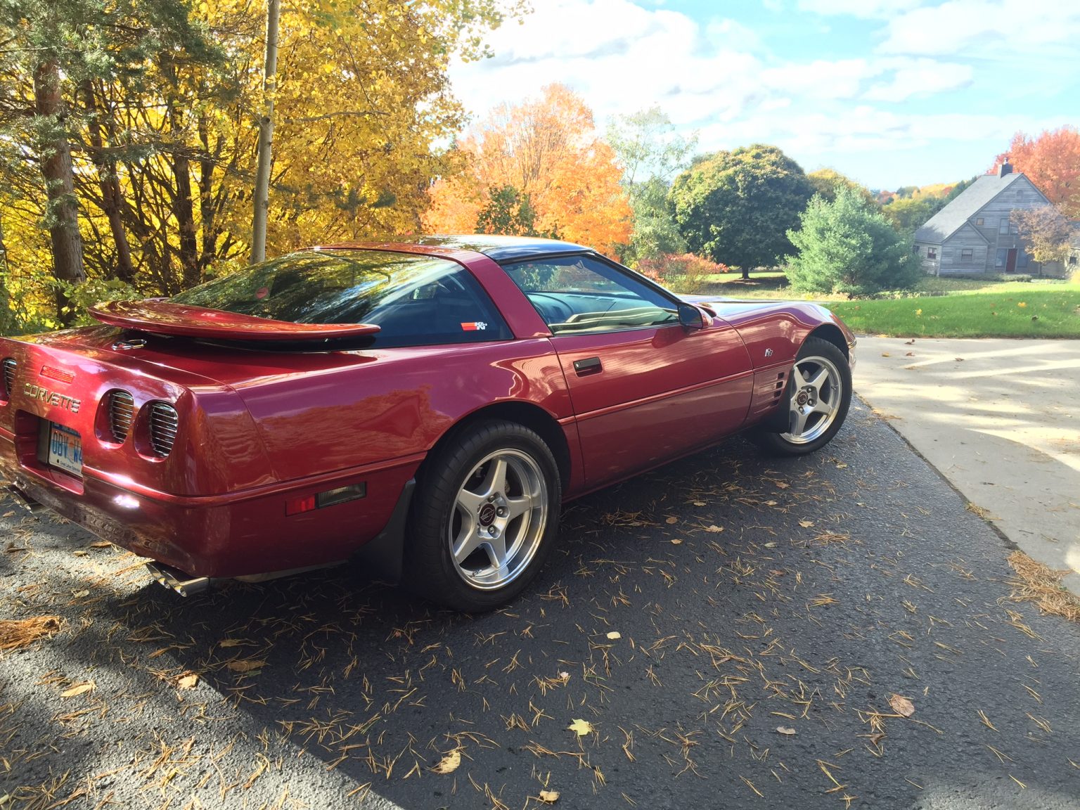 Dark Red 1994 Chevrolet Corvette