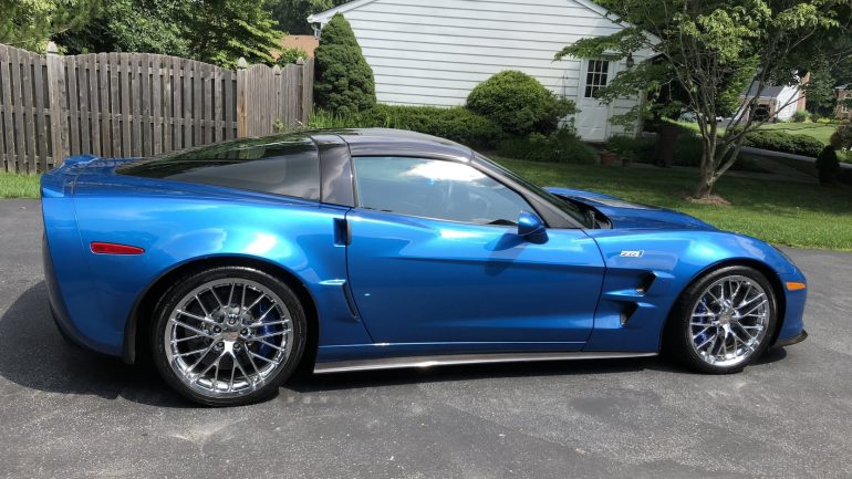 Jetstream Blue 2010 Chevrolet Corvette