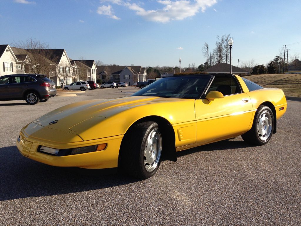 Competition Yellow 1995 Chevrolet Corvette