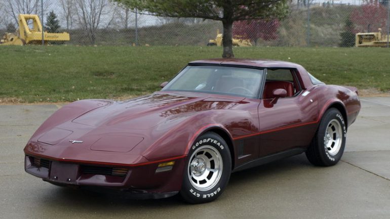 Autumn Red 1981 Chevrolet Corvette