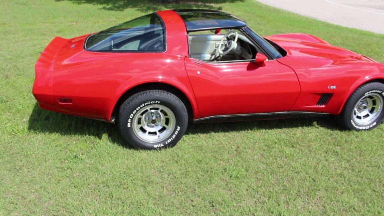Red 1980 Chevrolet Corvette