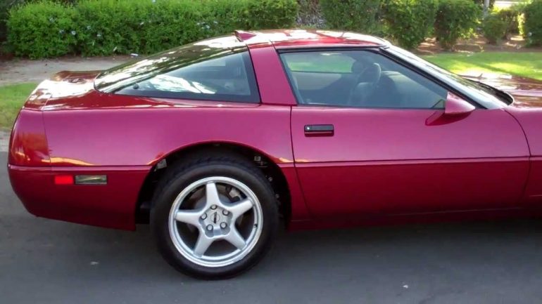 Dark Red 1993 Chevrolet Corvette