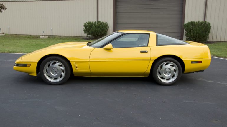 Competition Yellow 1996 Chevrolet Corvette