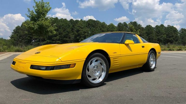 Competition Yellow 1994 Chevrolet Corvette