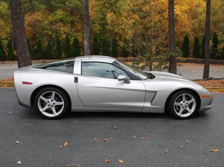 Machine Silver 2006 Chevrolet Corvette