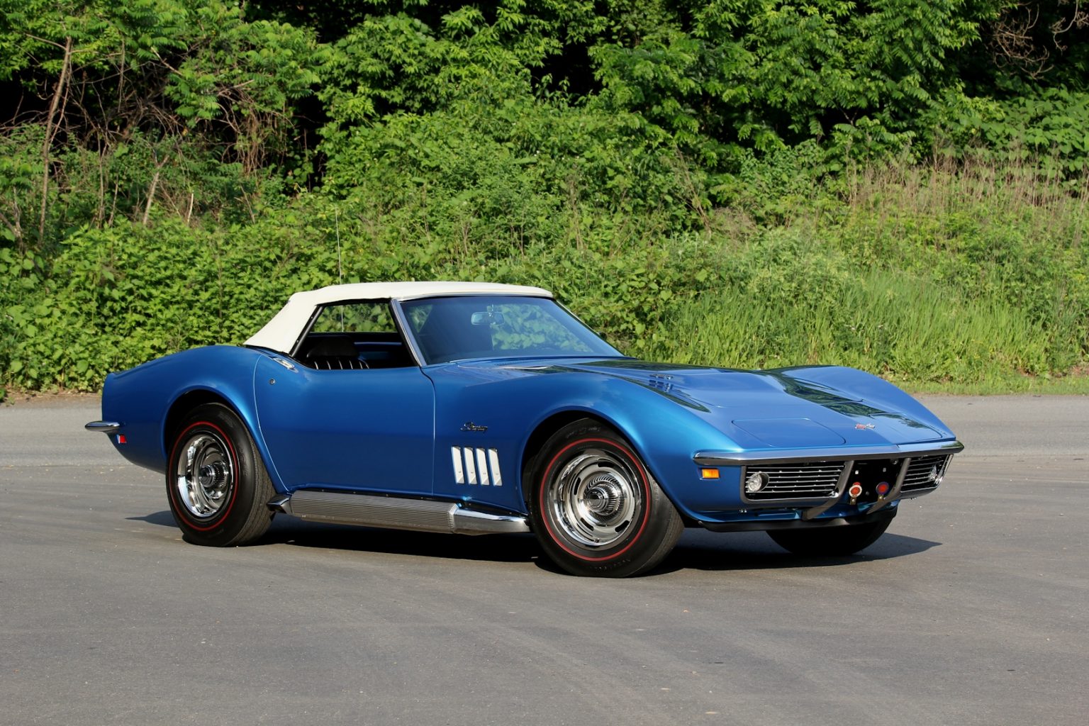Bright Blue 1982 Chevrolet Corvette